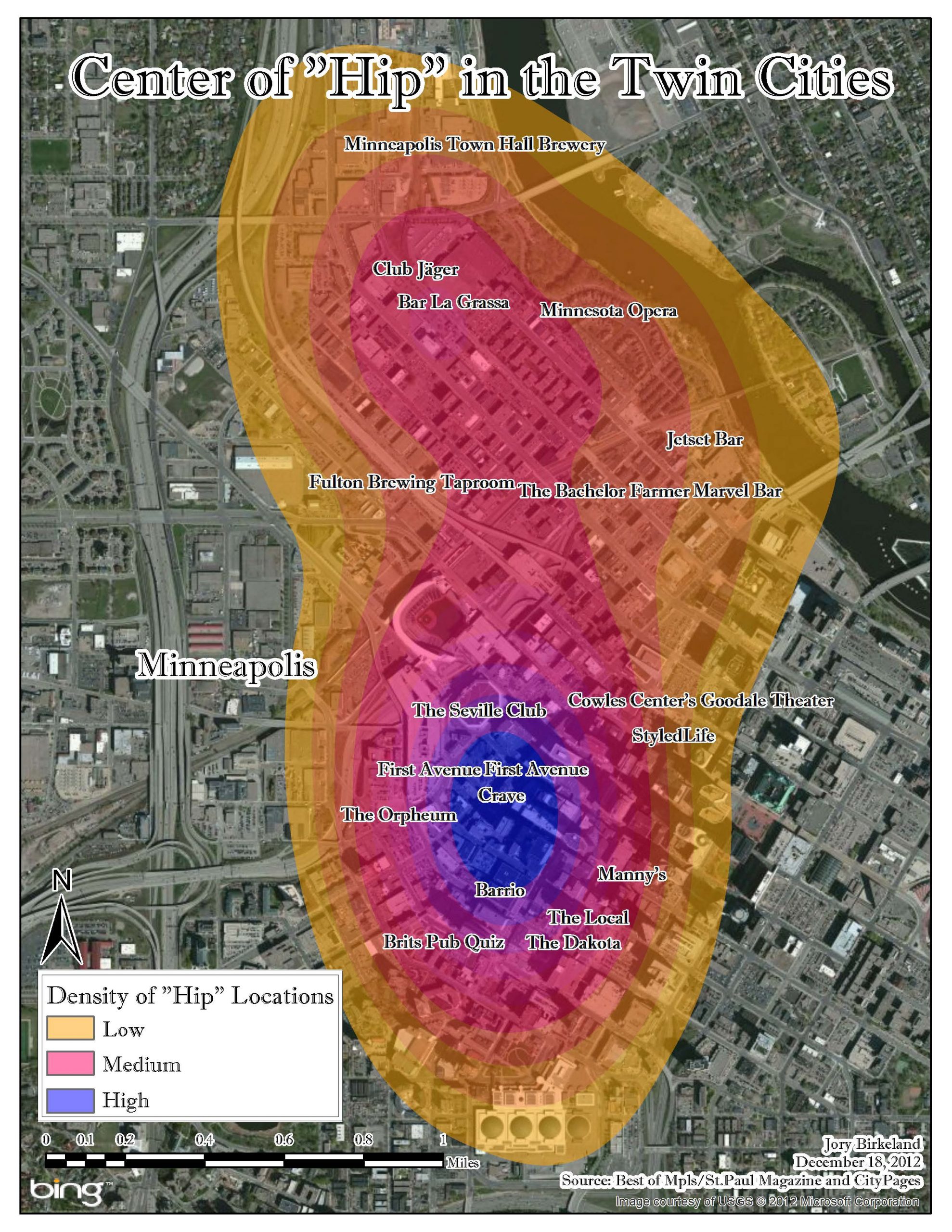 The Geographic Center of Hipness - Geography Blog